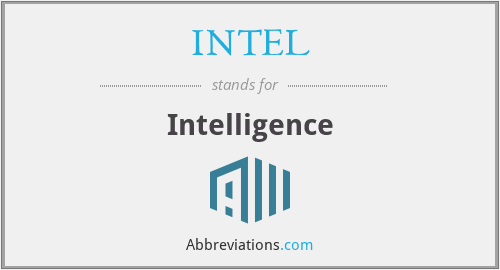 What is the abbreviation for Intelligence?