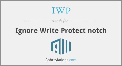 What does IWP stand for?