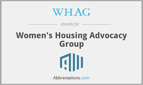 What does WHAG stand for?