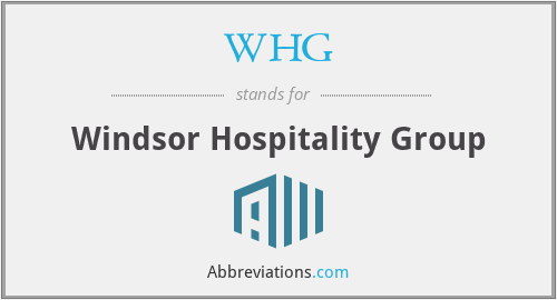 What does WHG stand for?