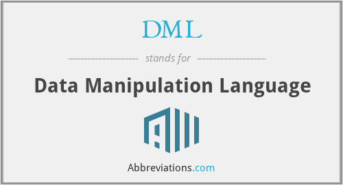 What does DML stand for?