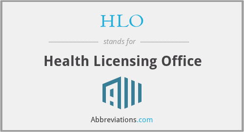 What does HLO stand for?