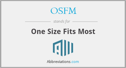 What does OSFM stand for?