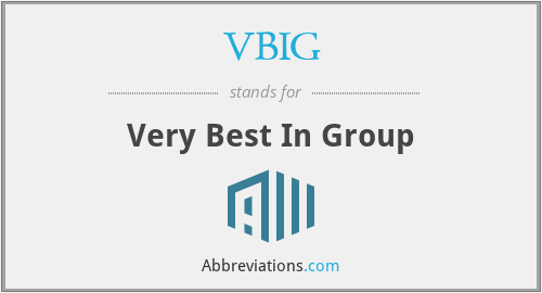 What does VBIG stand for?