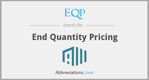 What does EQP stand for?
