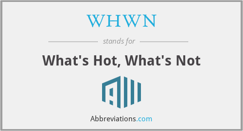 What does WHWN stand for?