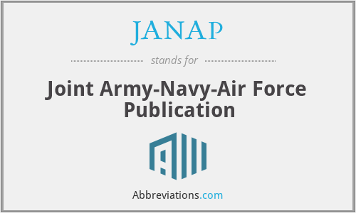 What does JANAP stand for?