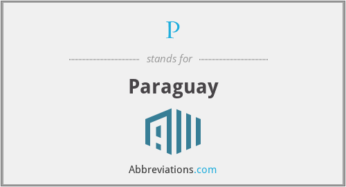What is the abbreviation for Paraguay?