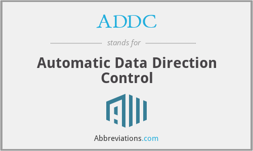 What does ADDC stand for?