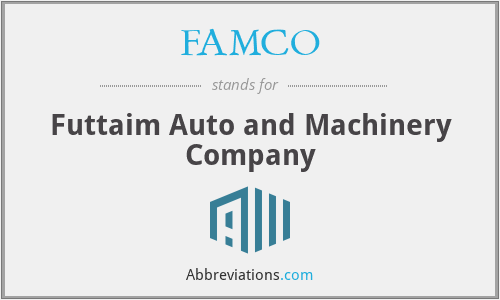 What does FAMCO stand for?
