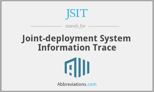 What does JSIT stand for?