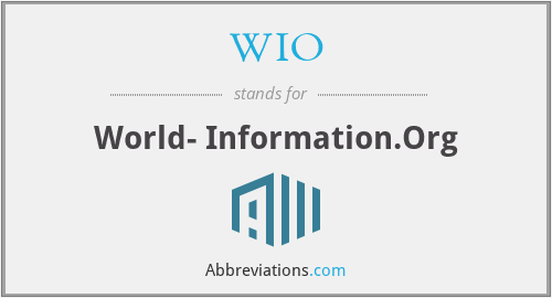 What does WIO stand for?
