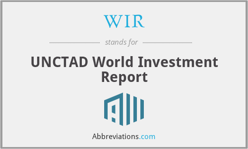 What does WIR stand for?