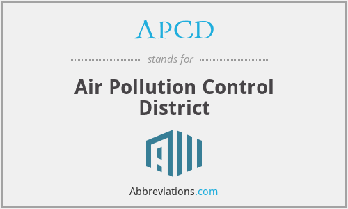What does APCD stand for?