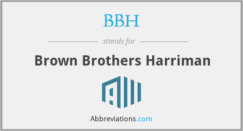 What does BBH stand for?