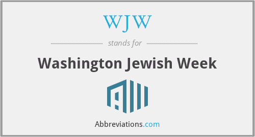 What does WJW stand for?