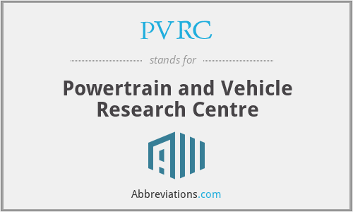 What does PVRC stand for?