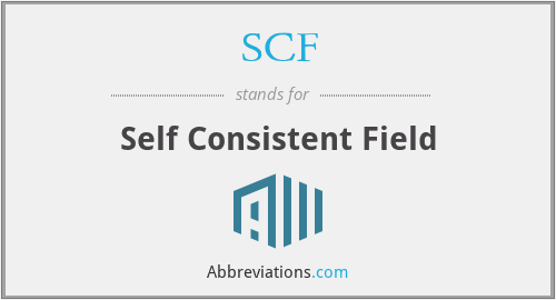 What does SCF stand for?