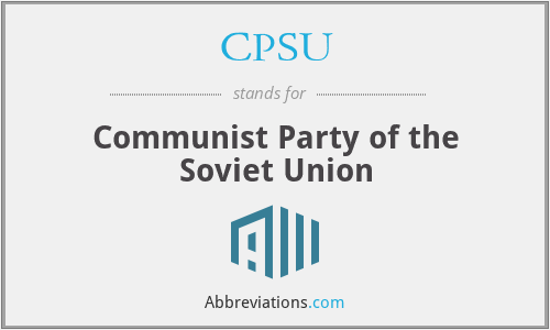 What does CPSU stand for?