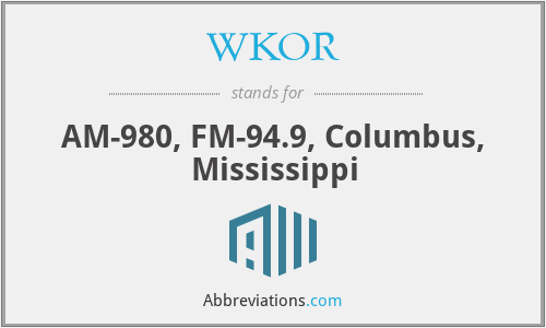 What does WKOR stand for?