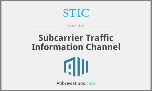 STIC - Subcarrier Traffic Information Channel
