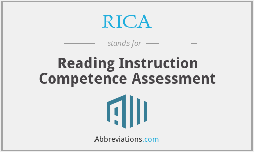 What does RICA stand for?