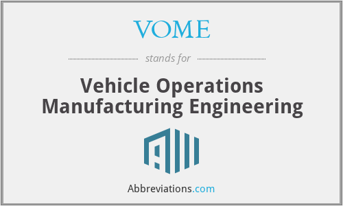What does VOME stand for?
