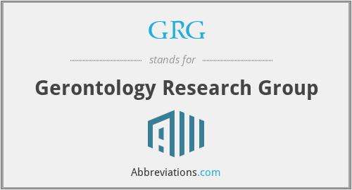What does GRG stand for?