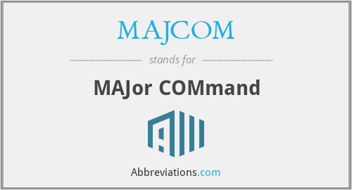 What does MAJCOM stand for?