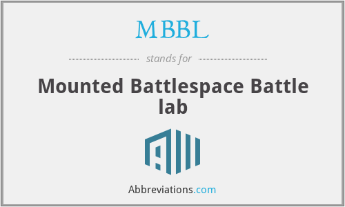 What does MBBL stand for?