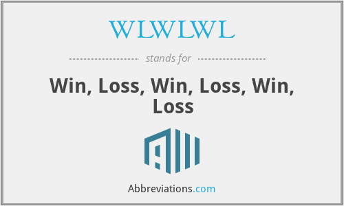 What does WLWLWL stand for?