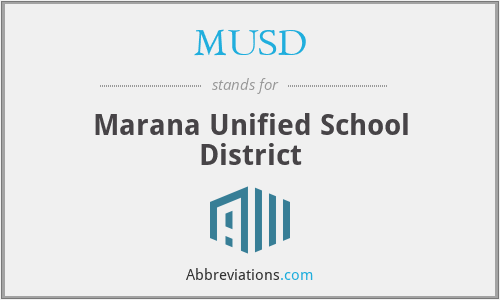 What does MUSD stand for?