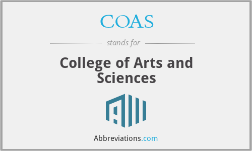 What does COAS stand for?