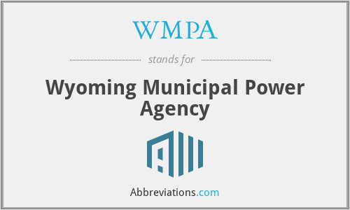 What does WMPA stand for?