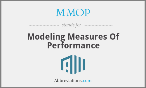 What does MMOP stand for?