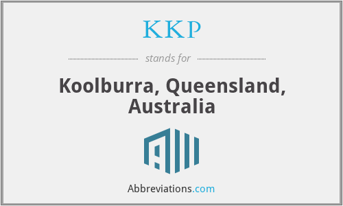 What does KKP stand for?