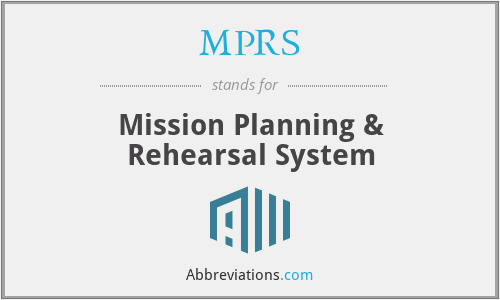 What does MPRS stand for?