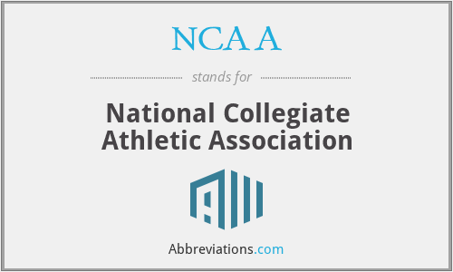 What does NCAA stand for?