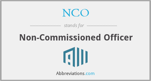 What does NCO stand for?