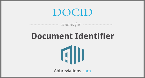 What does DOCID stand for?
