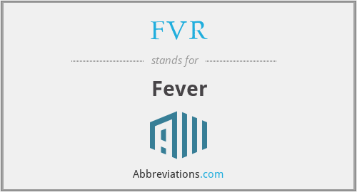 What does FVR stand for?