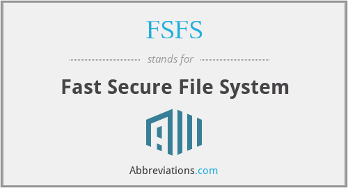 What does FSFS stand for?