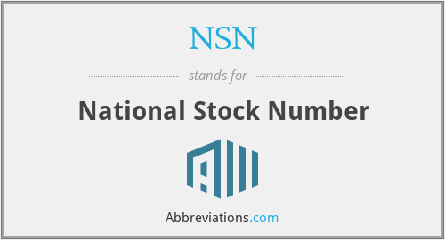 What does NSN stand for?