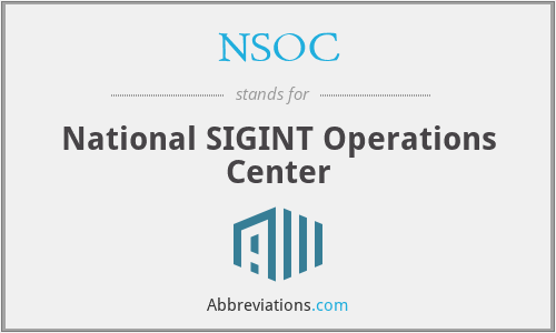 What does NSOC stand for?