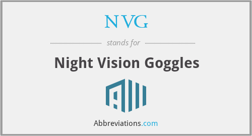 What does NVG stand for?
