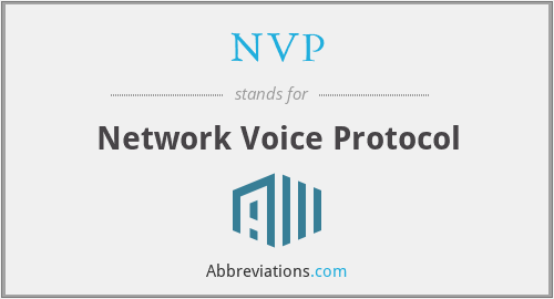 What does NVP stand for?