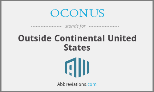 What does OCONUS stand for?