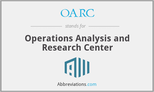 What does OARC stand for?