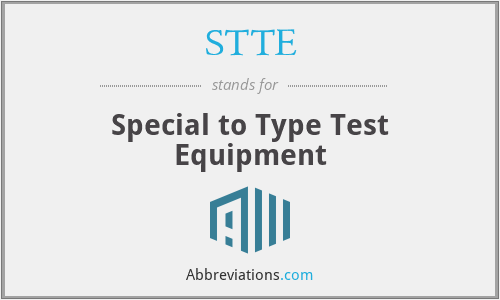 What does STTE stand for?