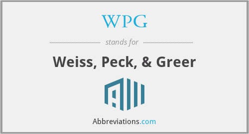 What does WPG stand for?